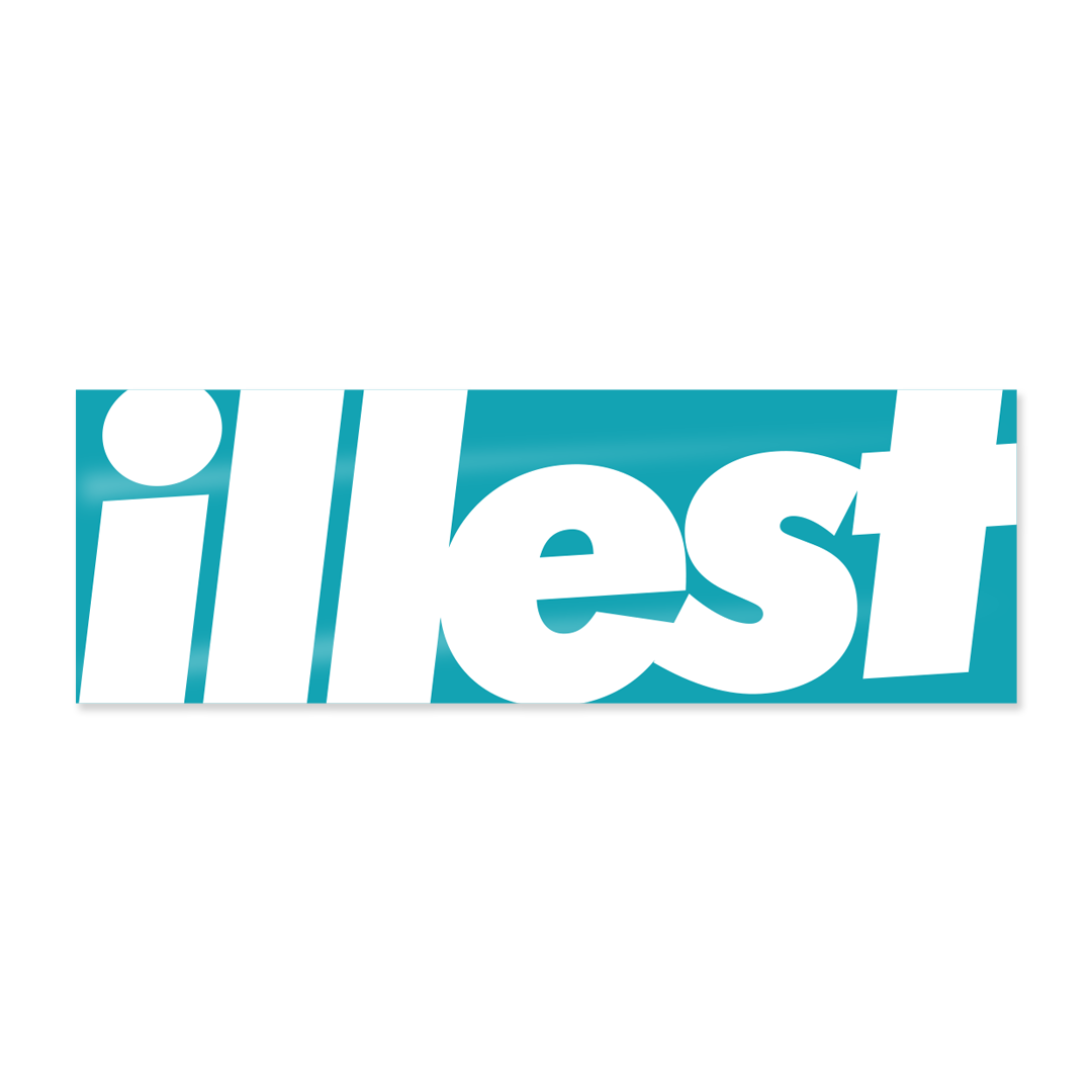 Bold Logo Sticker – illestbrand
